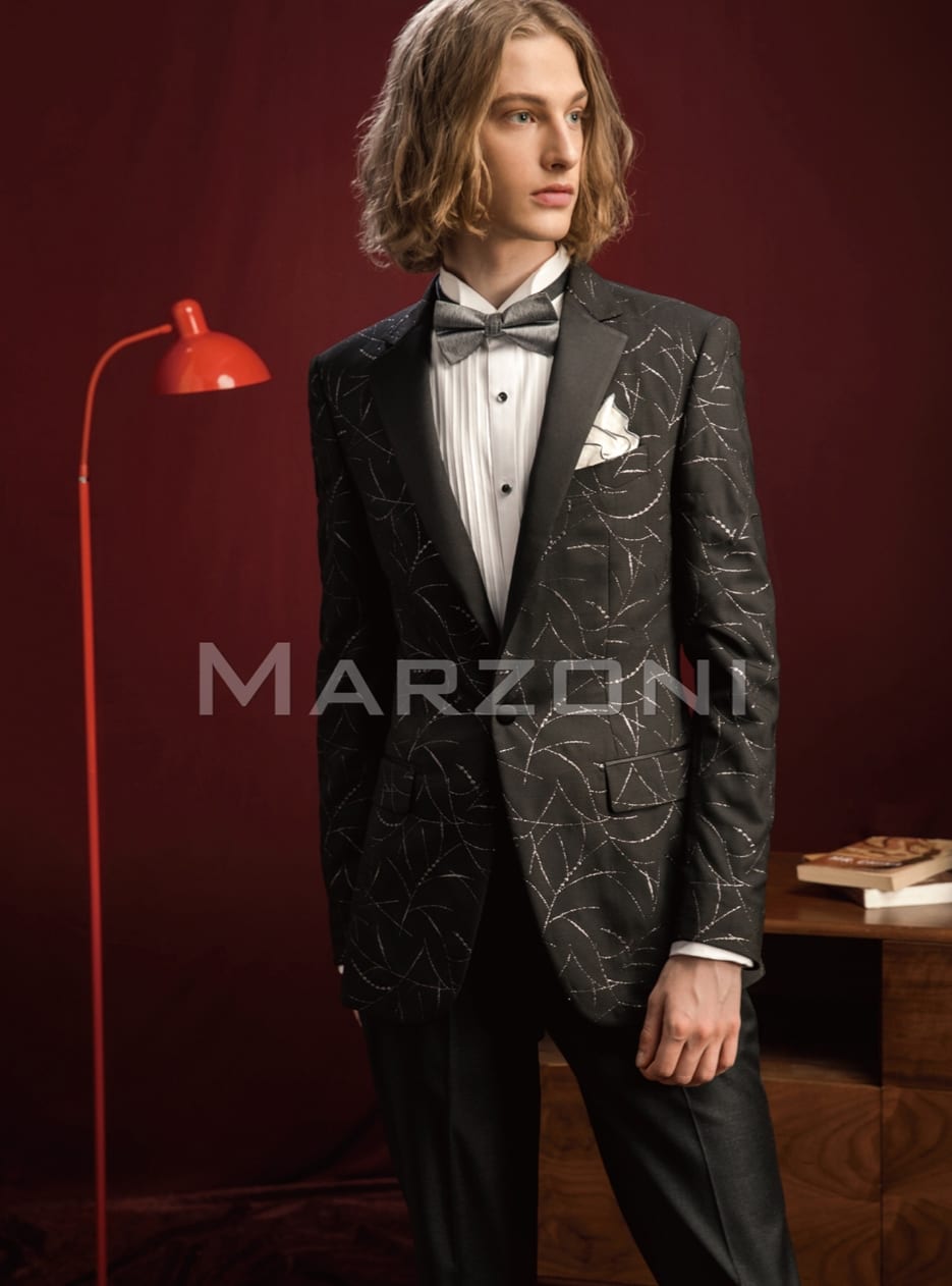 Black / silver dinner jacket - Christopher's Custom